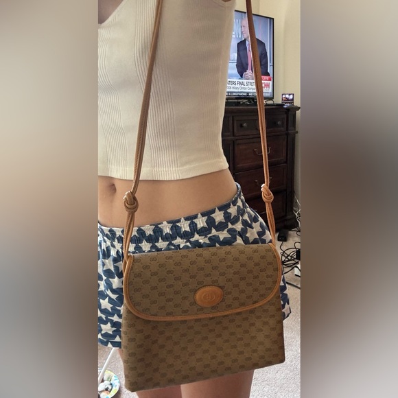 Gucci | Bags | Auth Gucci Micro Gg Pvc Shoulder Bag | Poshmark